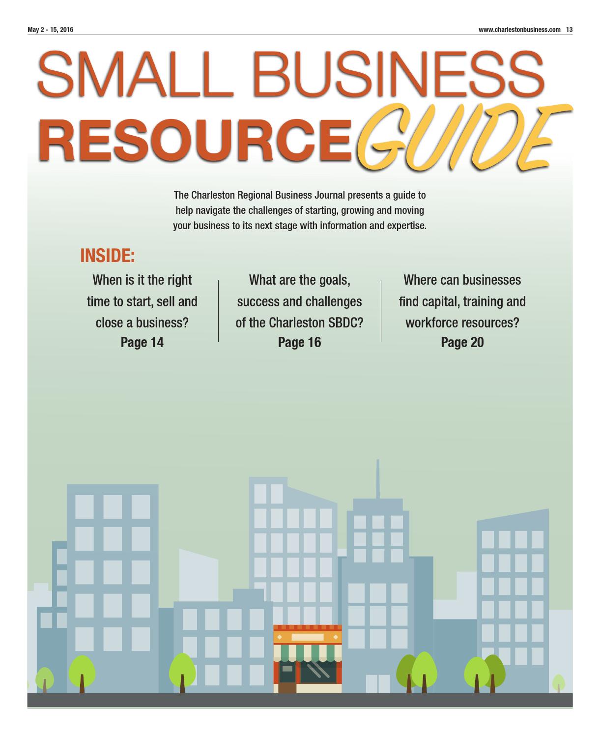 Small Business Resource Guide - Charleston Regional Business Journal by ...