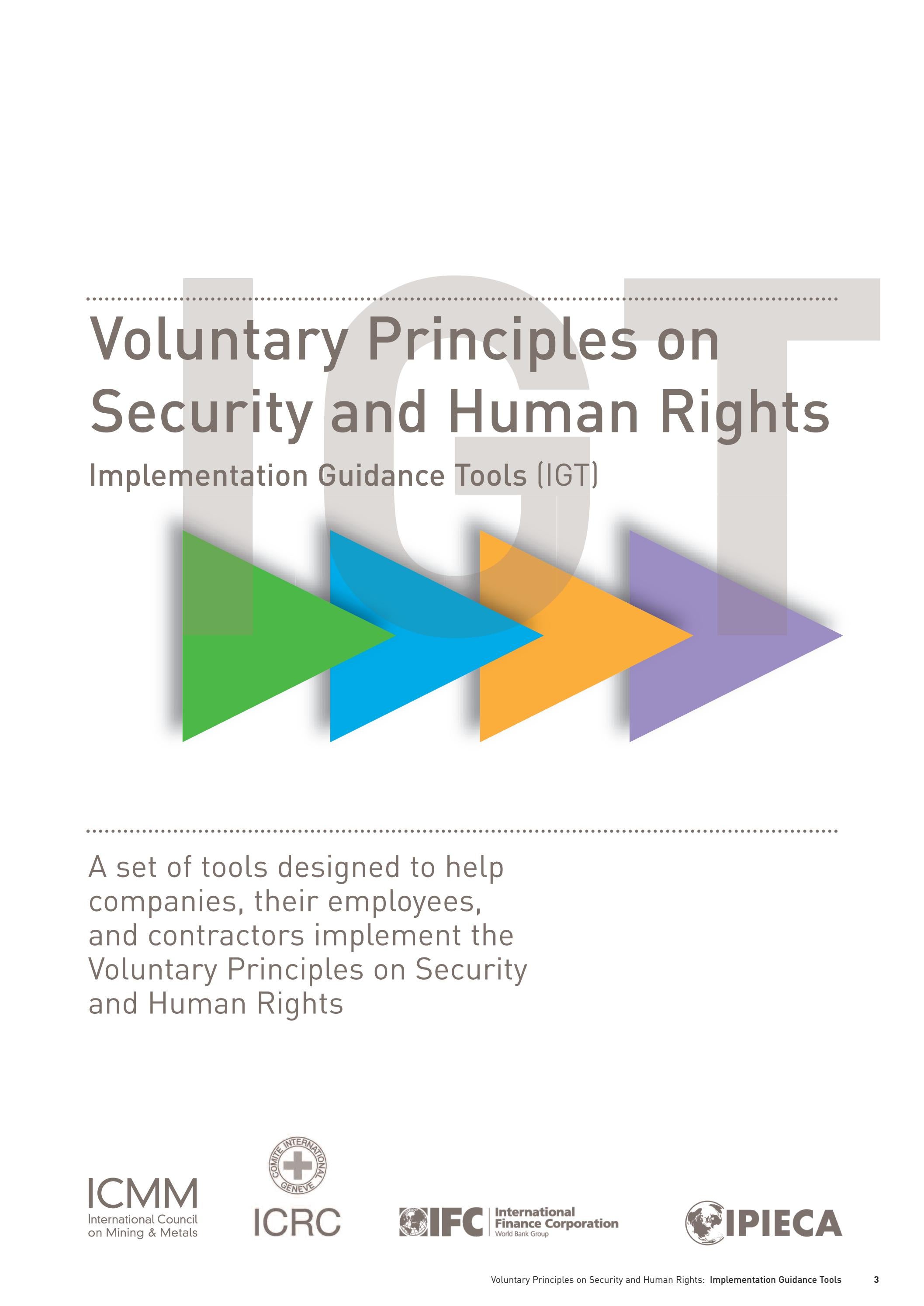 Voluntary Principles on Security and Human Rights. Implementation ...