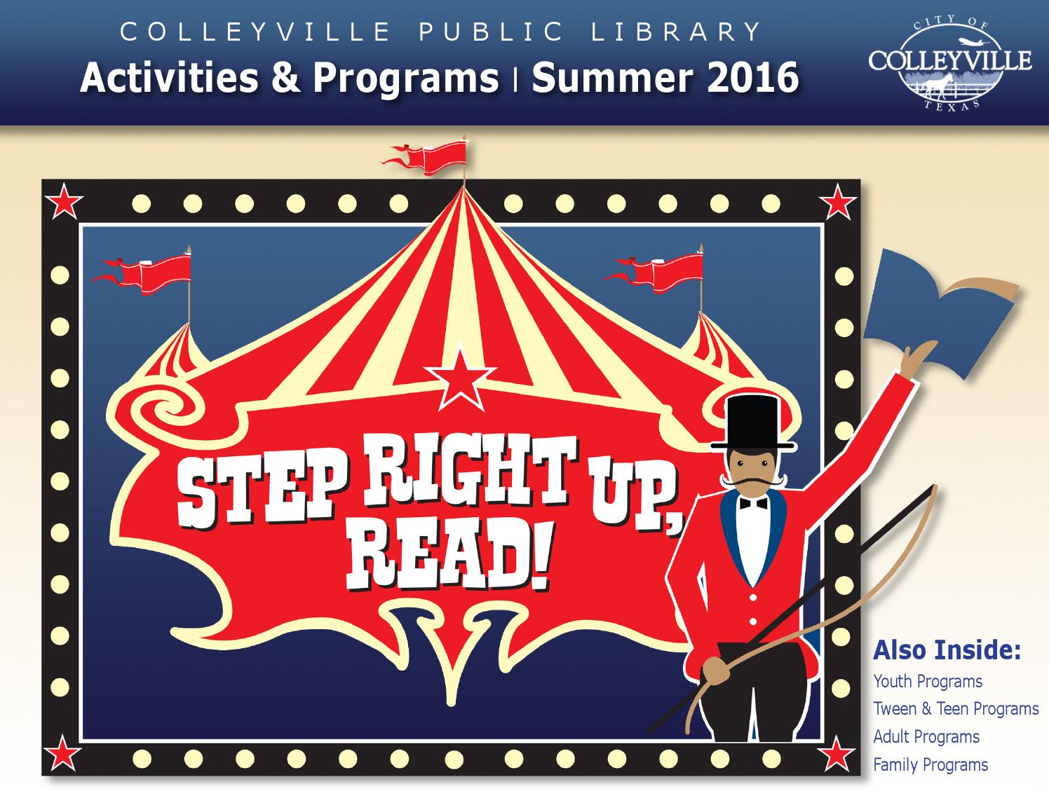 Colleyville Public Library Summer Reading 2016 by City of Colleyville ...