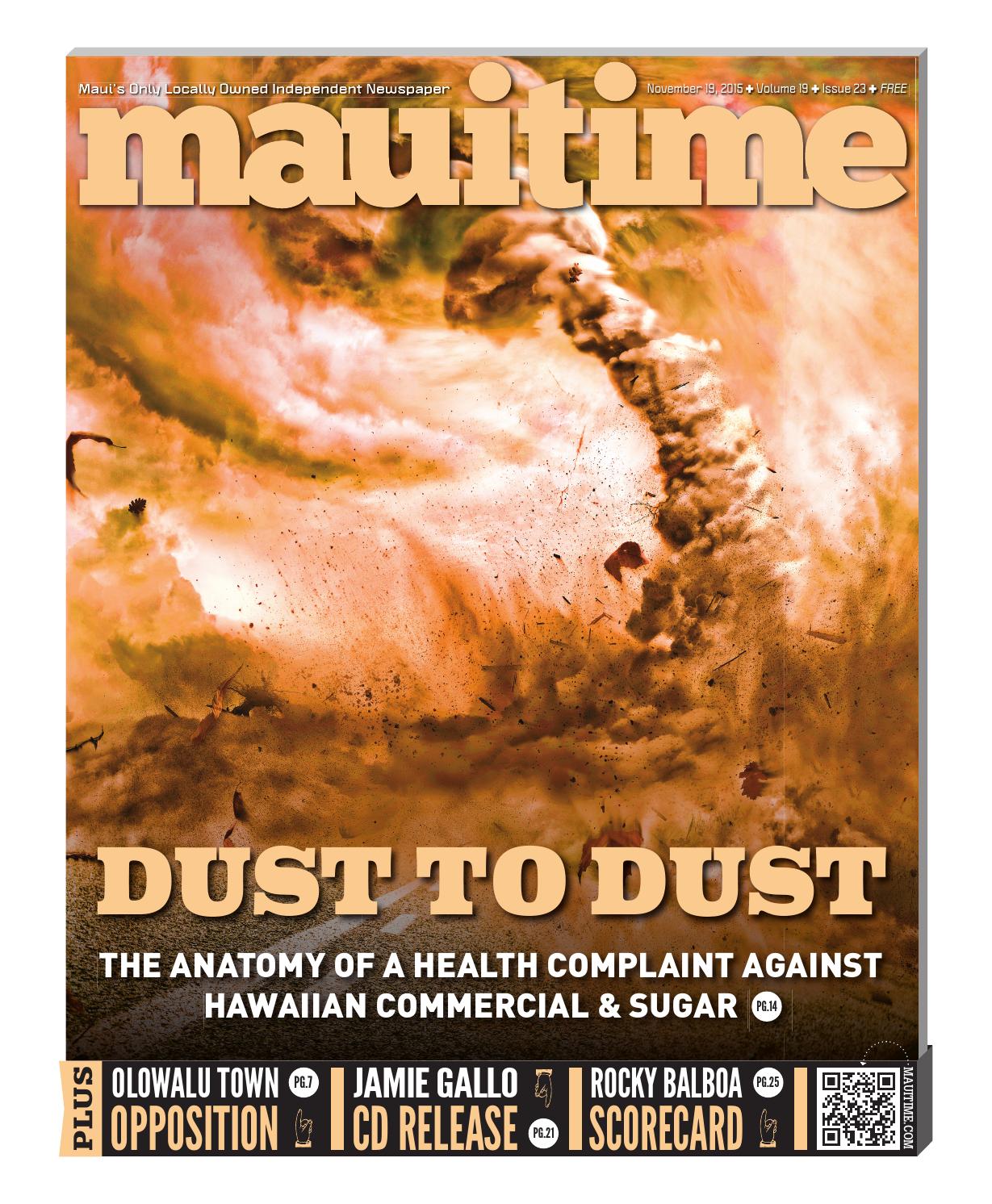 19.23 Dust To Dust - Health Complaint Against HC&S, November 19, 2015 ...