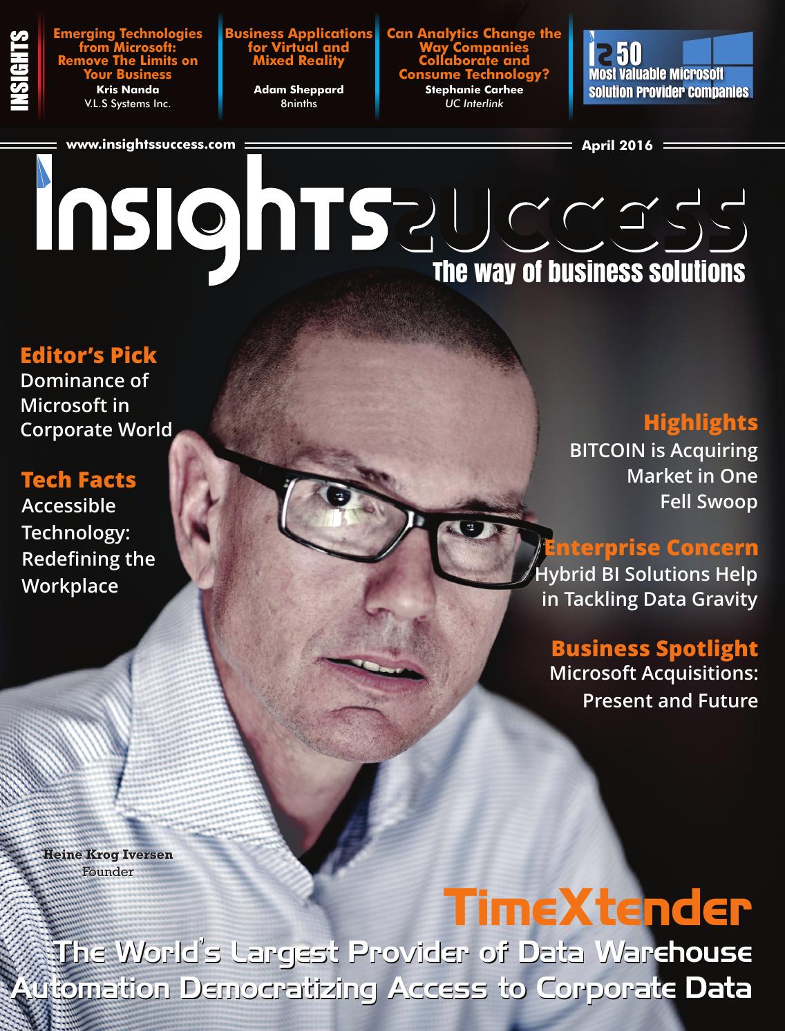 Insights success microsoft solution provider companies 2016 usa by ...