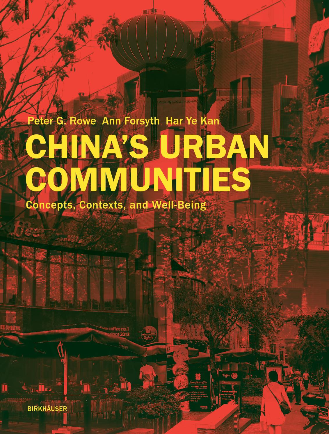 China's urban communities by Birkhäuser - Issuu