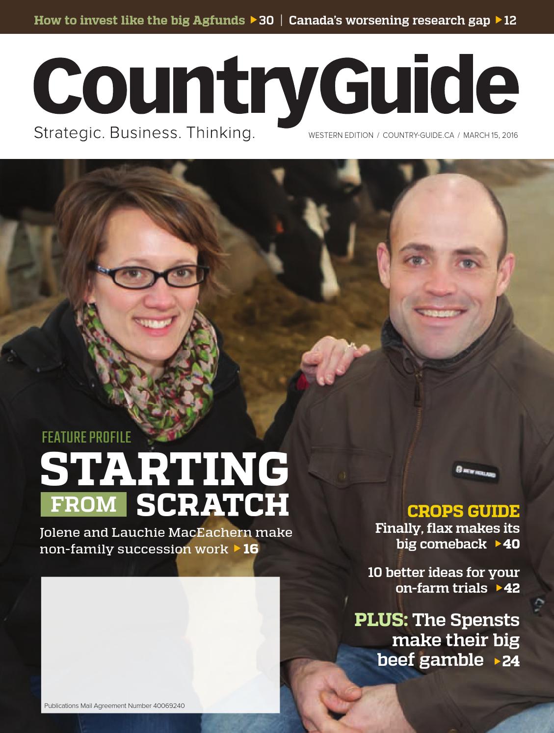 Country guide west by Farm Business Communications - Issuu