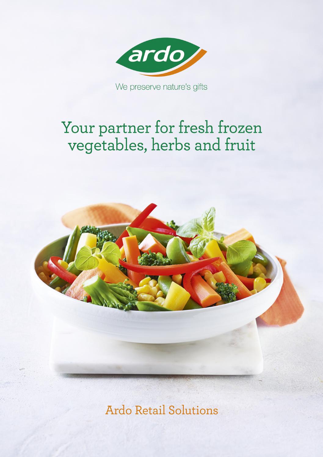 Ardo | Retail catalogue UK by Ardo - Issuu