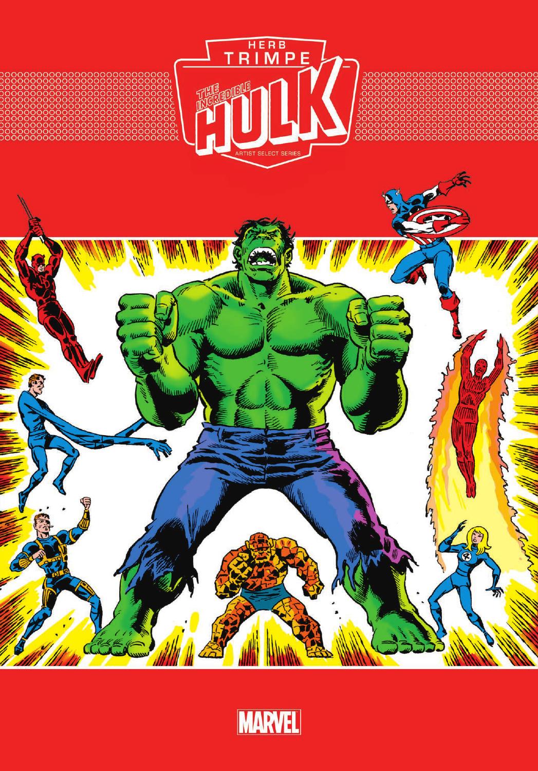 The Incredible Hulk, Herb Trimpe, Marvel Artist Select by IDW ...