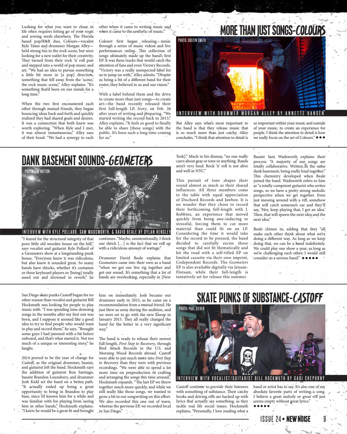 New Noise Magazine - Issue #24 by New Noise Magazine - Issuu