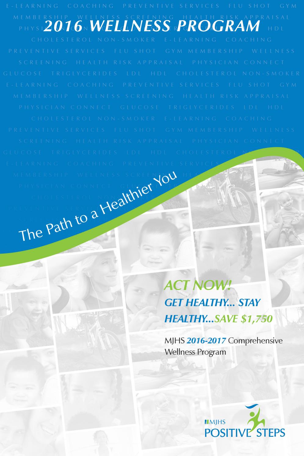 2016 Wellness Program by MJHS - Issuu