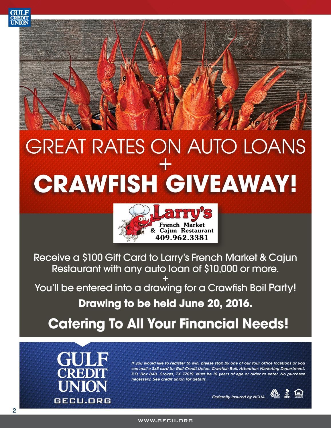 Gulf Credit Union Newsletter - Spring 2016 by Gulf Credit Union - Issuu