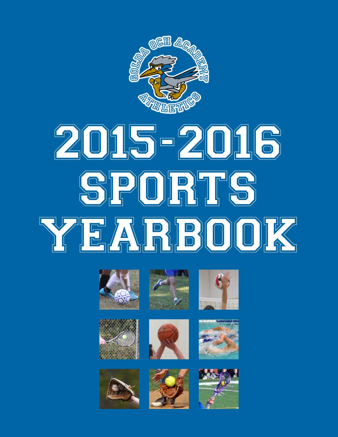 Sports Yearbook 2015-2016 by Golda Och Academy - Issuu