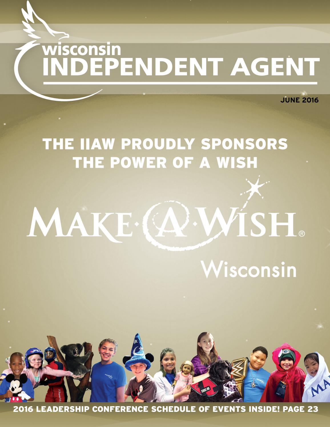 June 2016 Wisconsin Independent Agent magazine by Independent Insurance ...