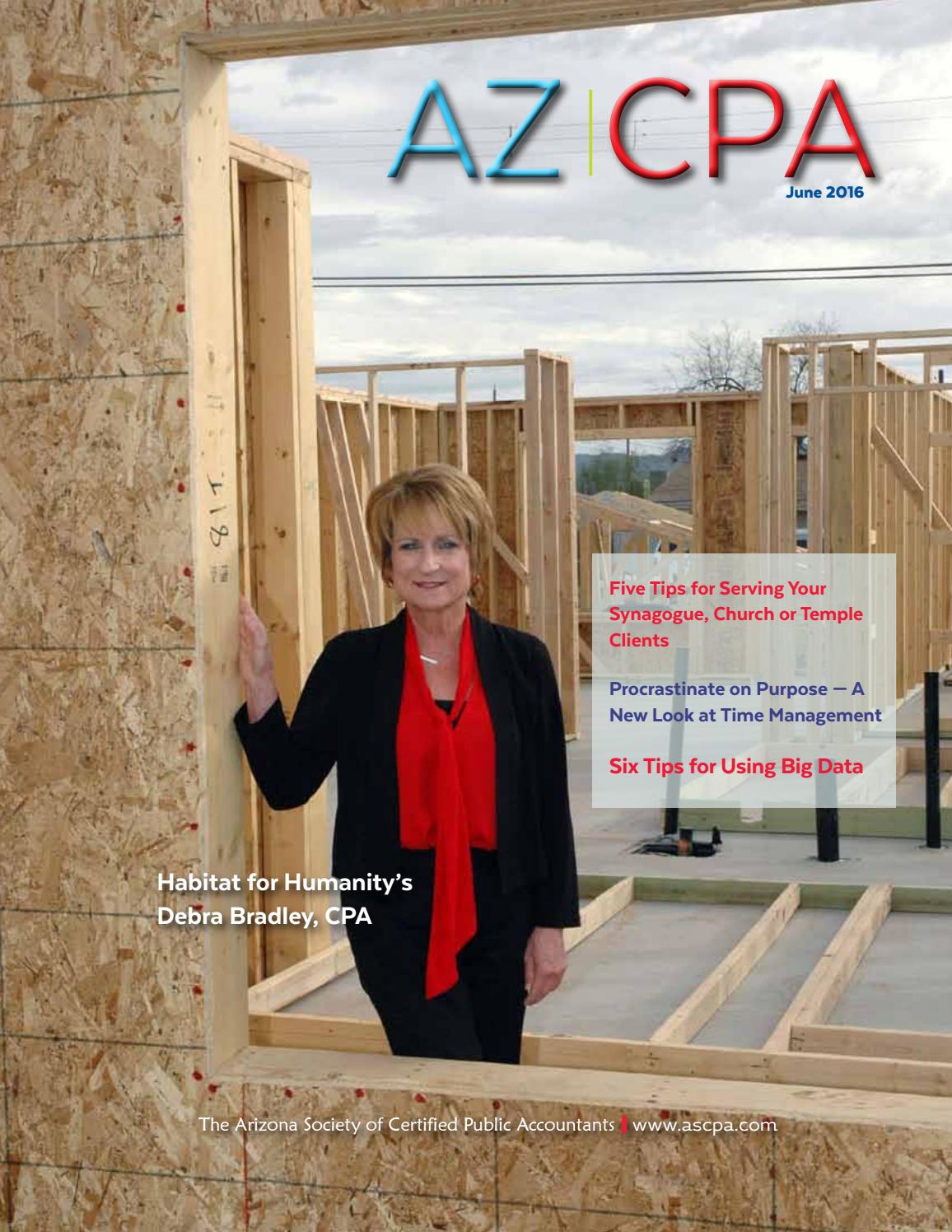 AZ CPA June 2016 by ASCPA - Issuu