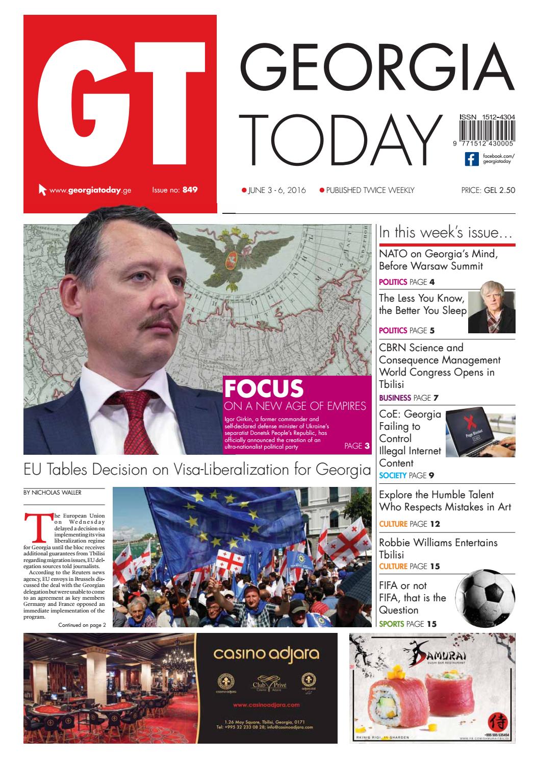 Issue 849 By Georgia Today Issuu 