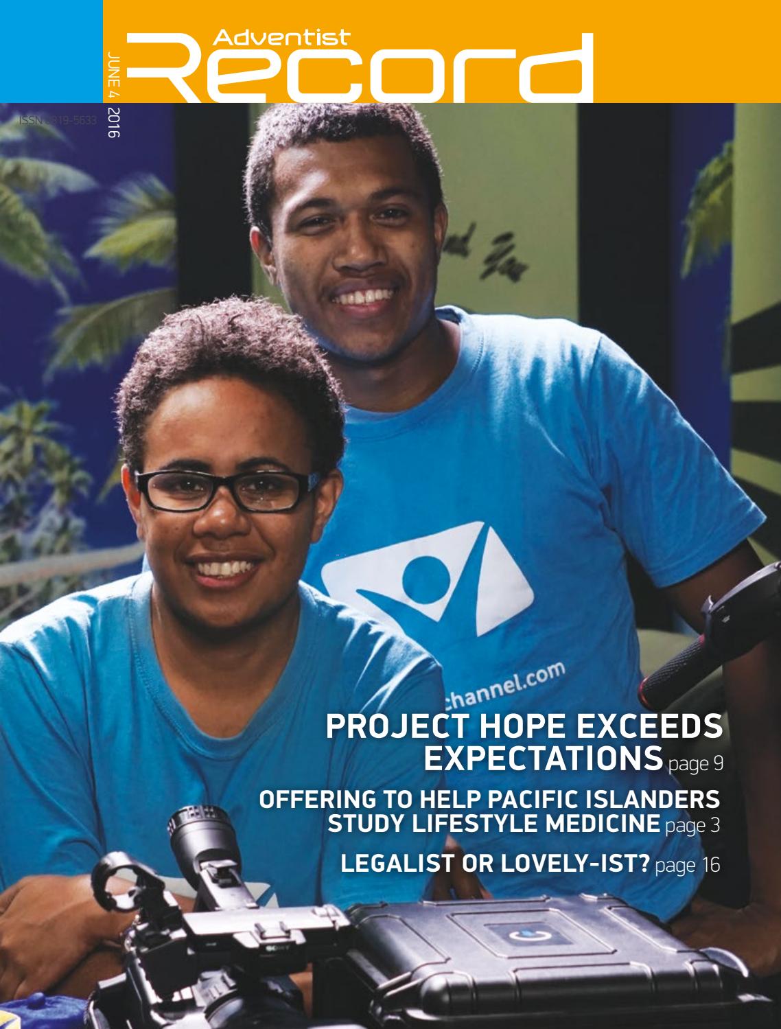 Adventist Record - June 4, 2016 by Adventist Media - Issuu