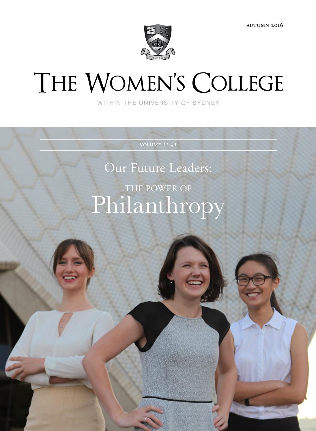 The Women's College Magazine volume 32 1 (Autumn 2016) by Tiffany ...