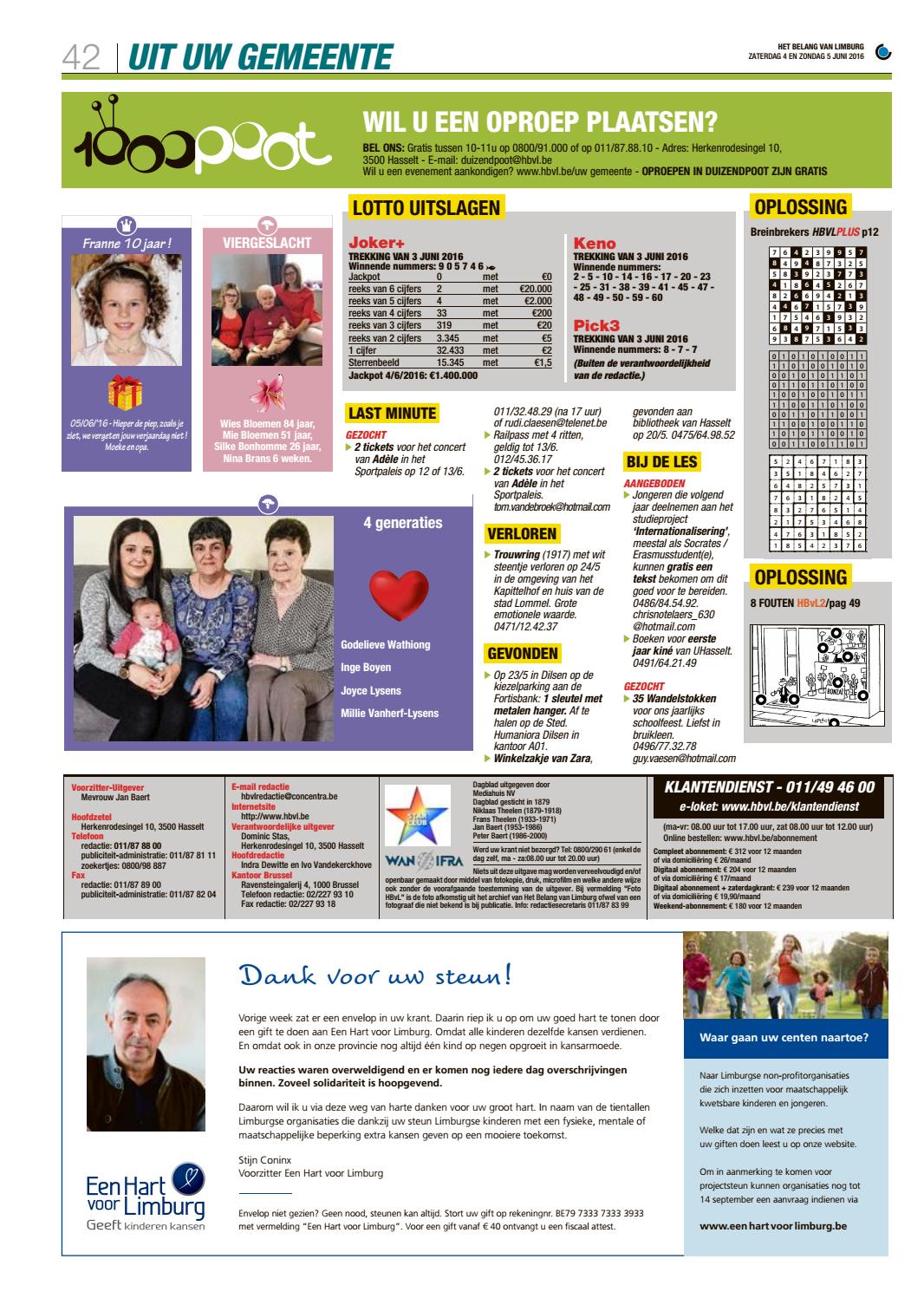 HBVL - Nd by Het Belang van Limburg - Issuu