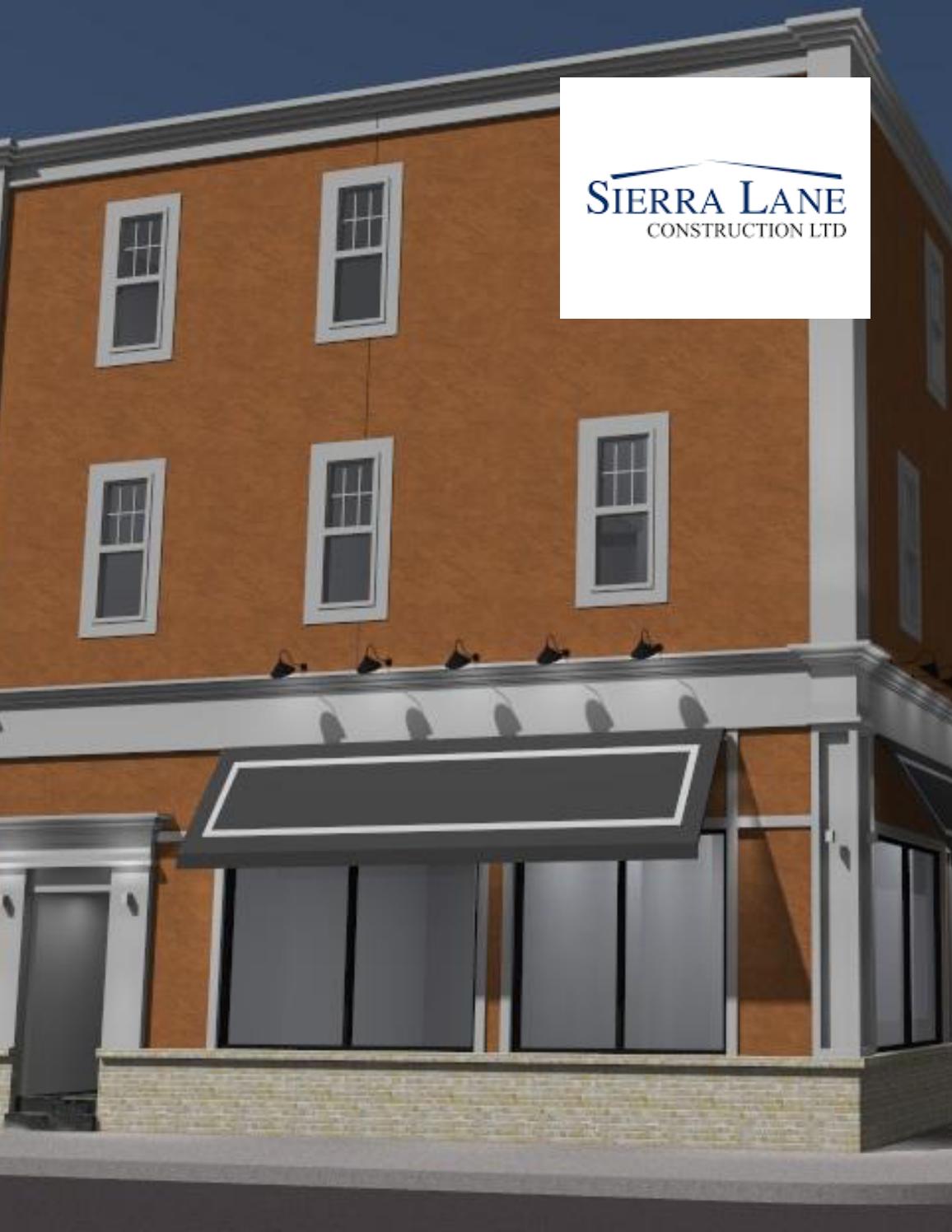 Sierra Lane Construction Brochure by North American Constructors ...