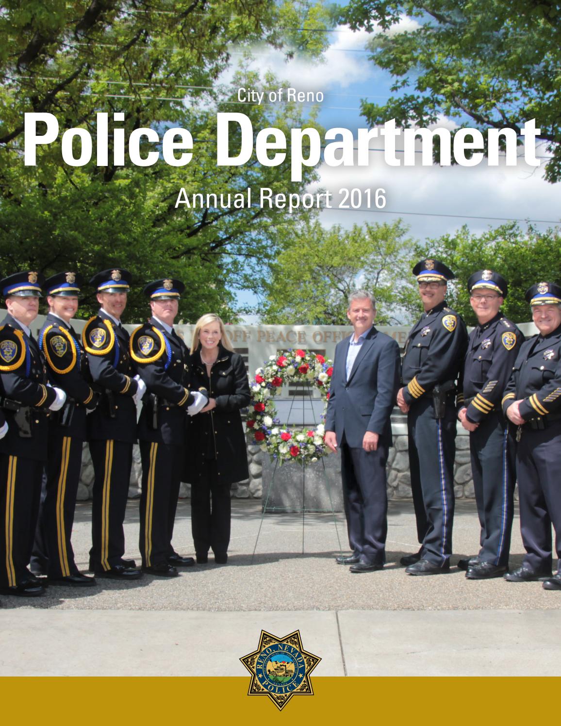2015-2016 Reno Police Department: Annual Report by City of Reno - Issuu