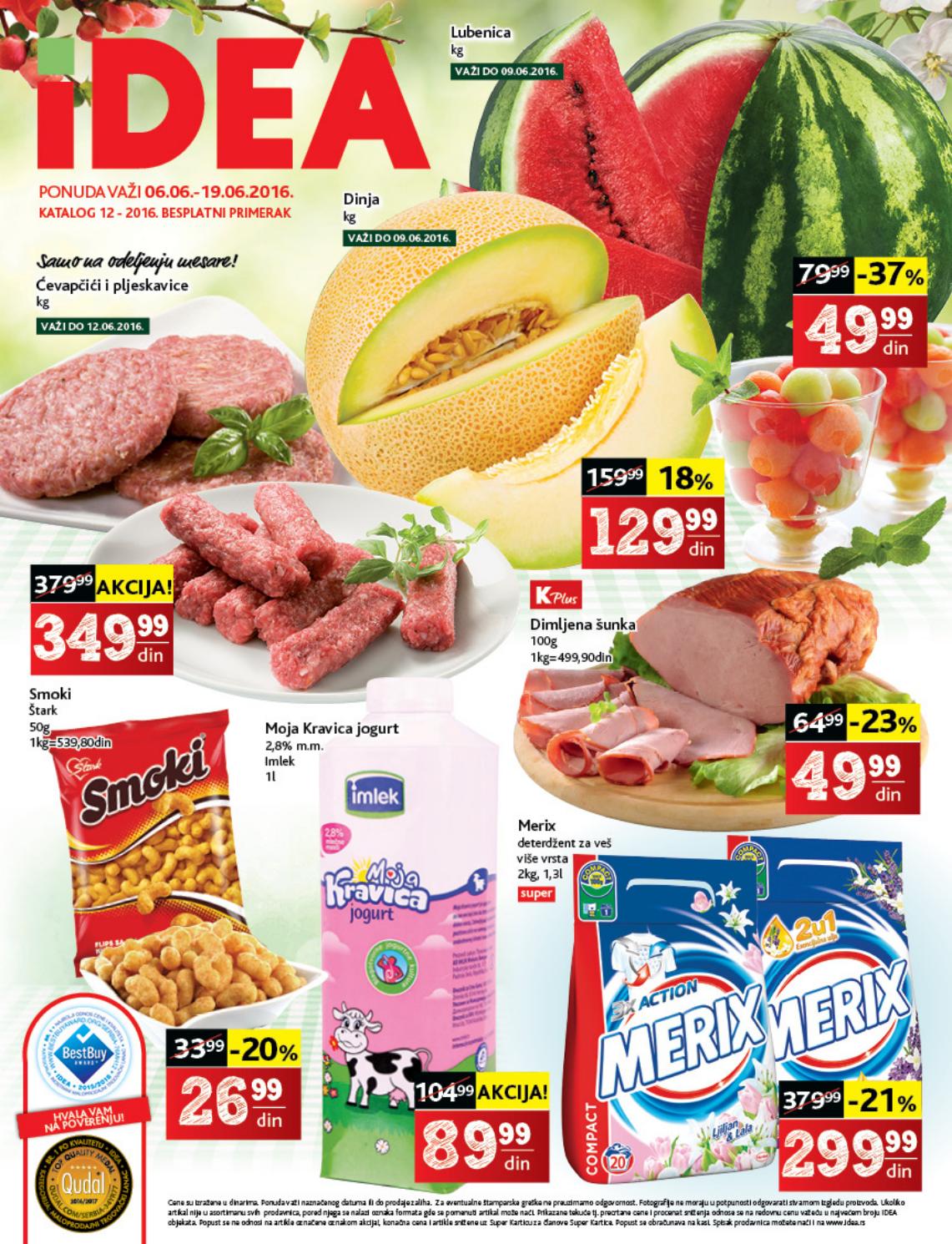 Idea katalog supermarket od 06.-19.06.2016. by Bakmaz, Boso, NTL - Issuu