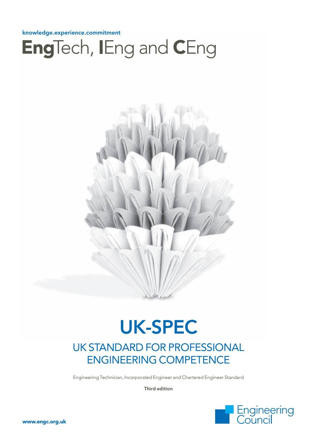 UK Standard for Professional Engineering Competence - United Kingdom by ...