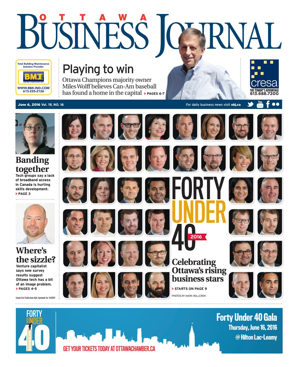 Ottawa Business Journal 20160606 by Great River Media inc. - Issuu