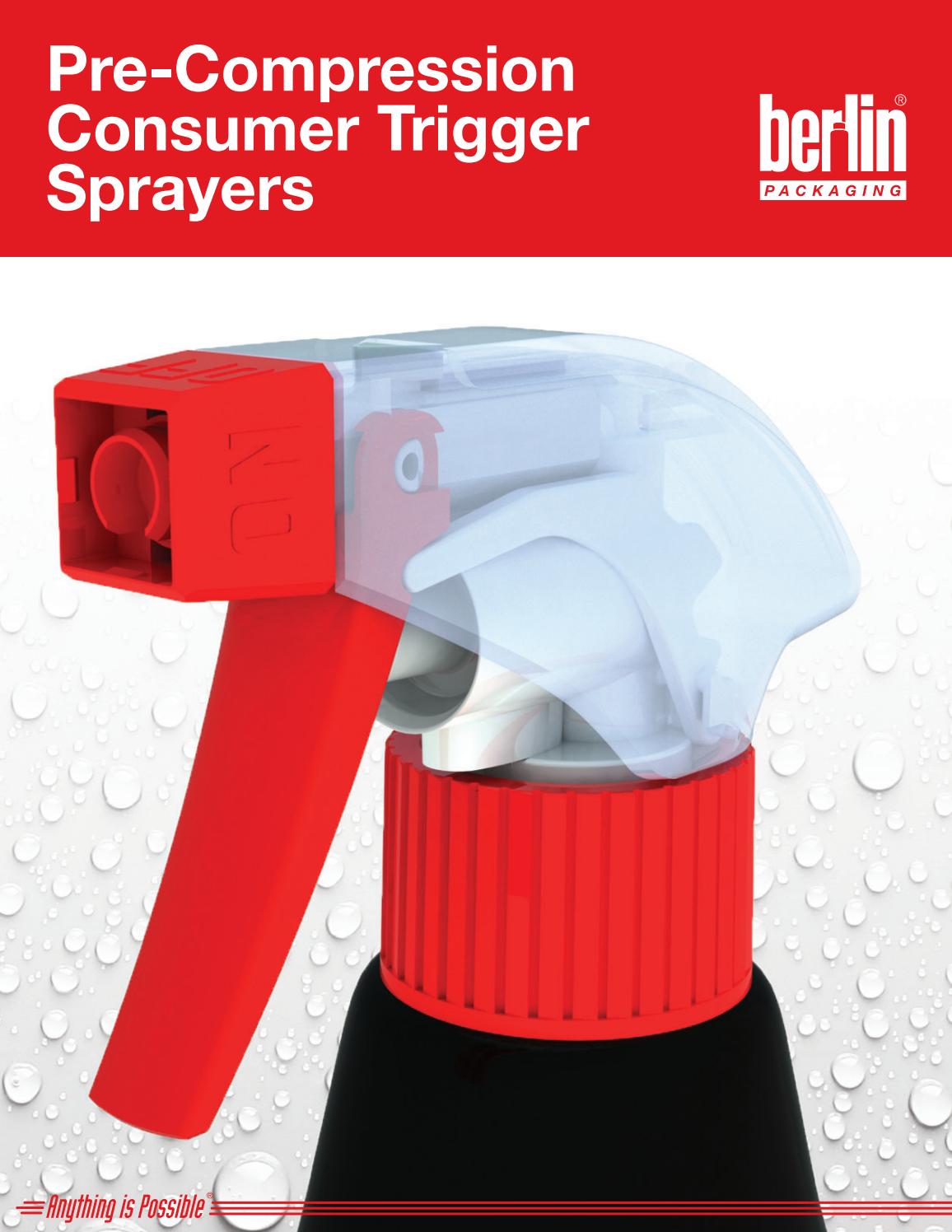 Pre-Compression Consumer Trigger Sprayers Brochure by Berlin Packaging ...