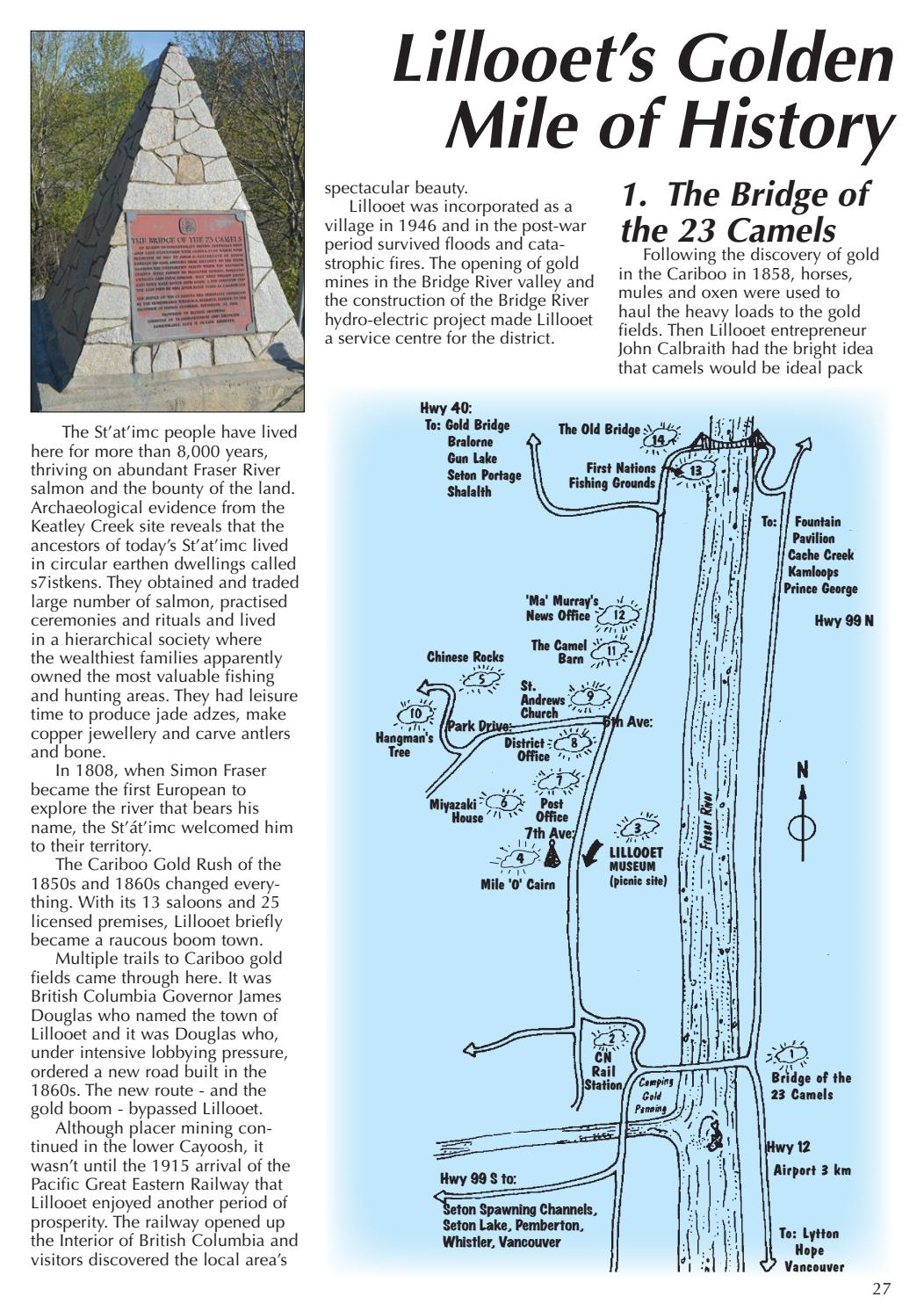 2016 Lillooet Visitors Guide by Bridge River-Lillooet News - Issuu
