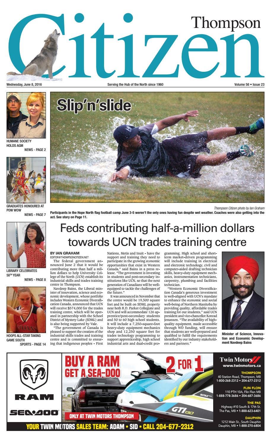 June 08 2016 by Thompson Citizen - Issuu