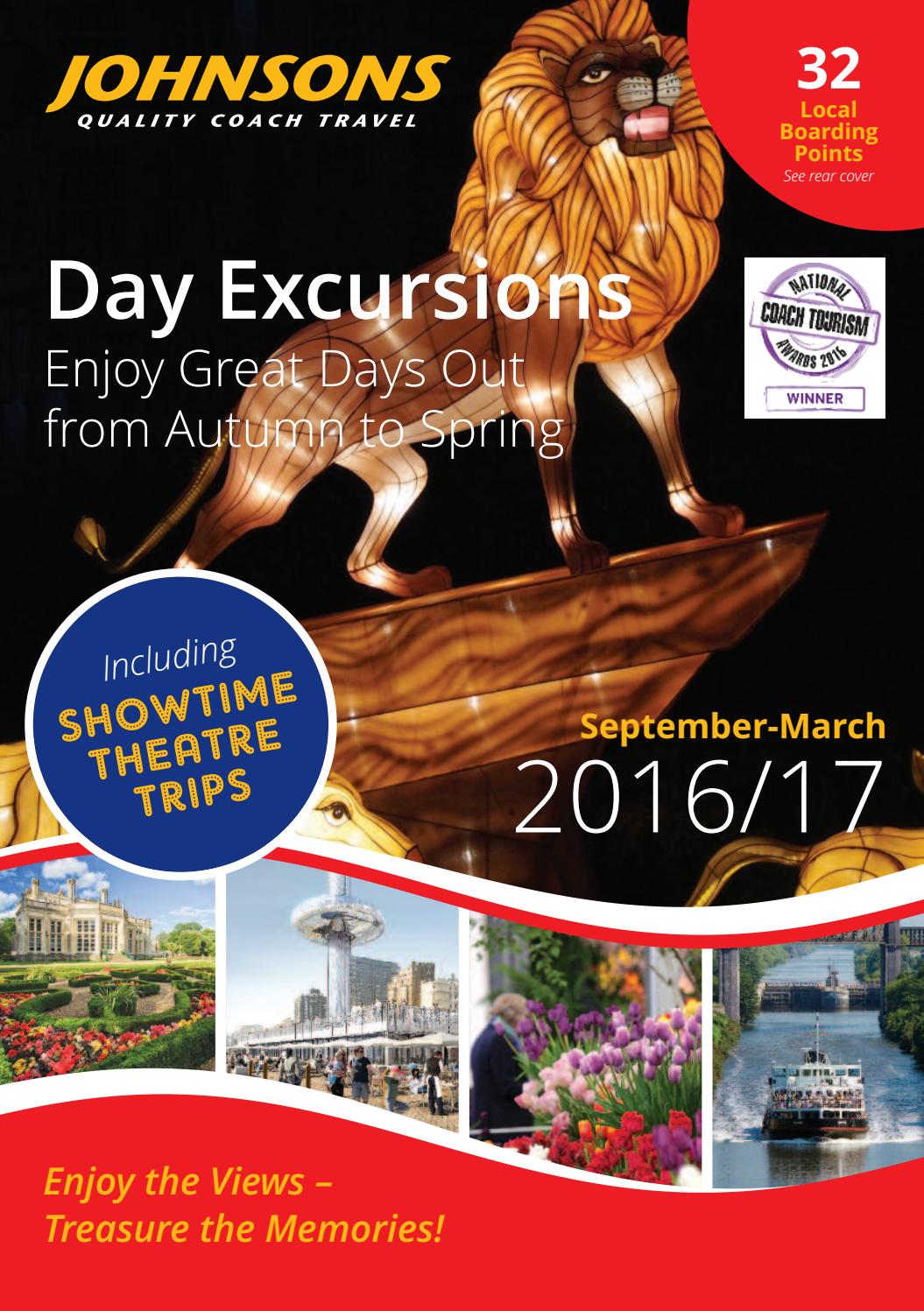 Winter into Spring Day Excursions Brochure 2016 17 by Johnsons Coaches ...