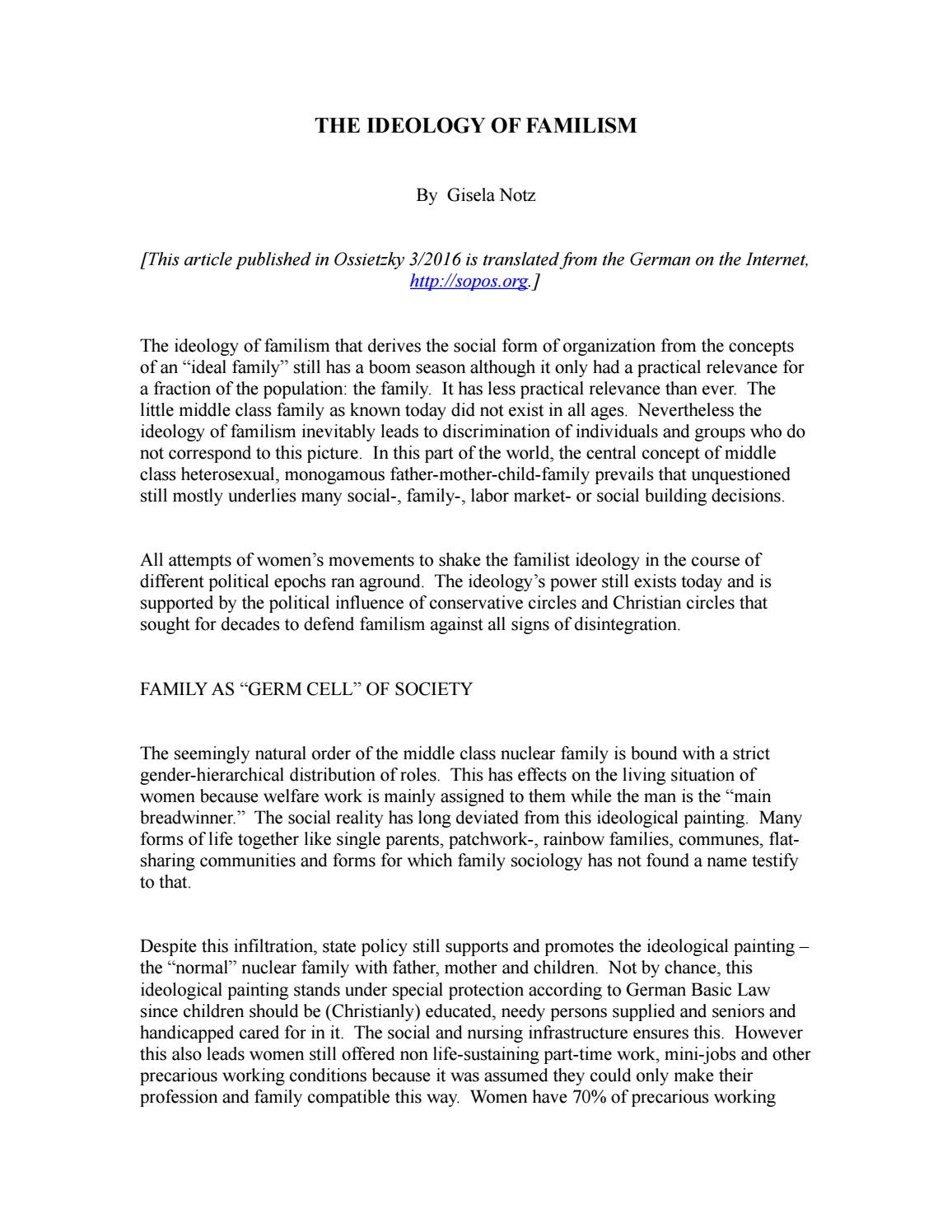 The Ideology of Familism by demandside - Issuu