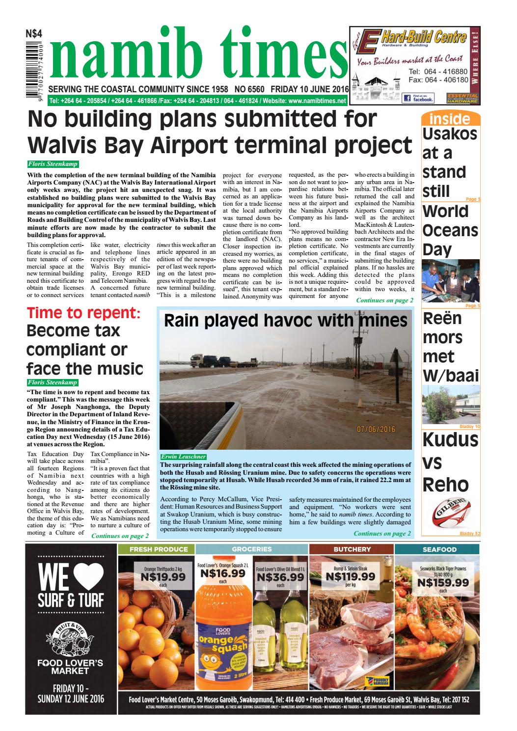 10 june namib times e edition by Namib Times Virtual - Issuu