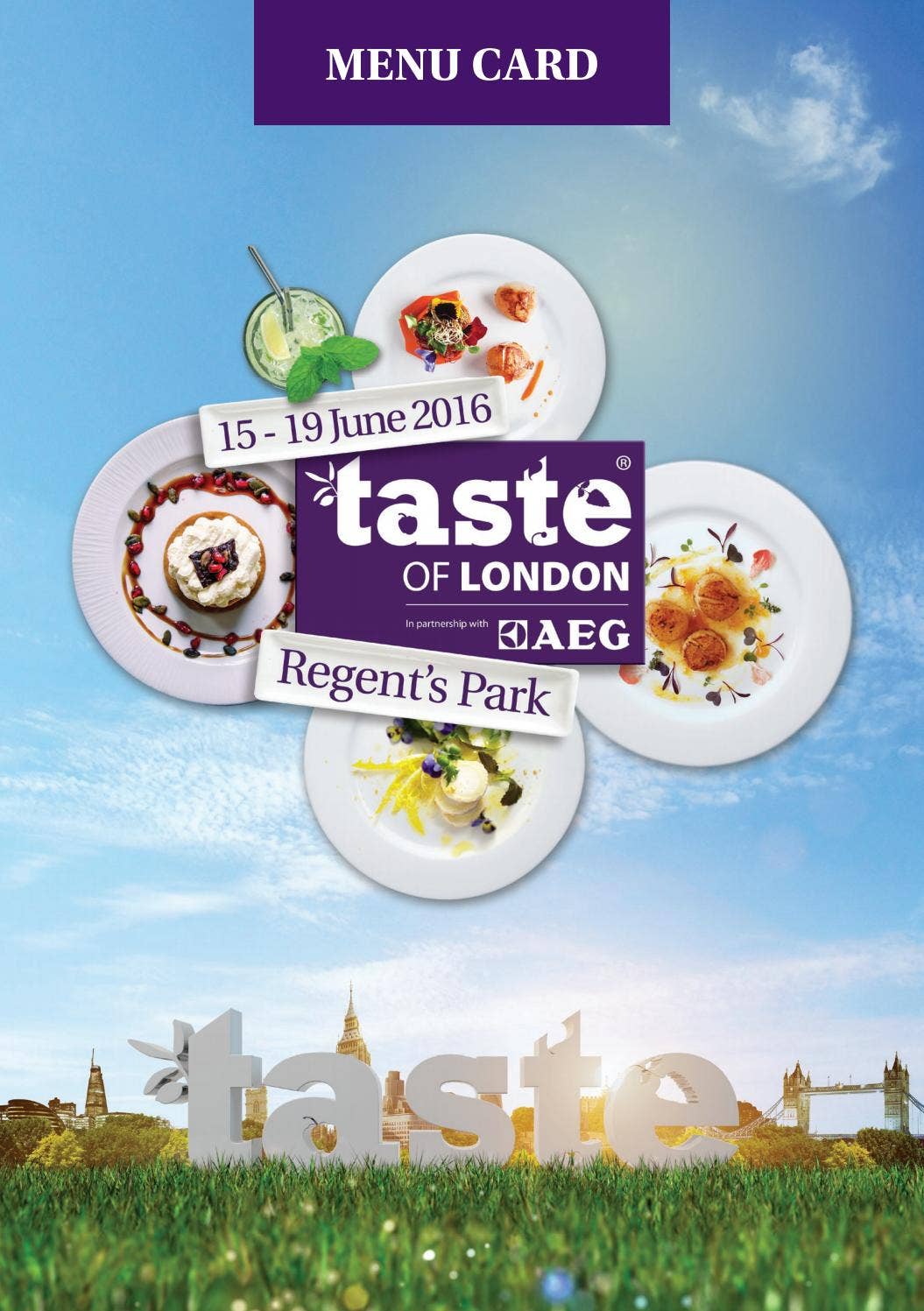 TASTE OF LONDON SUMMER 2016 by ABSOLUTELY Magazines - Issuu