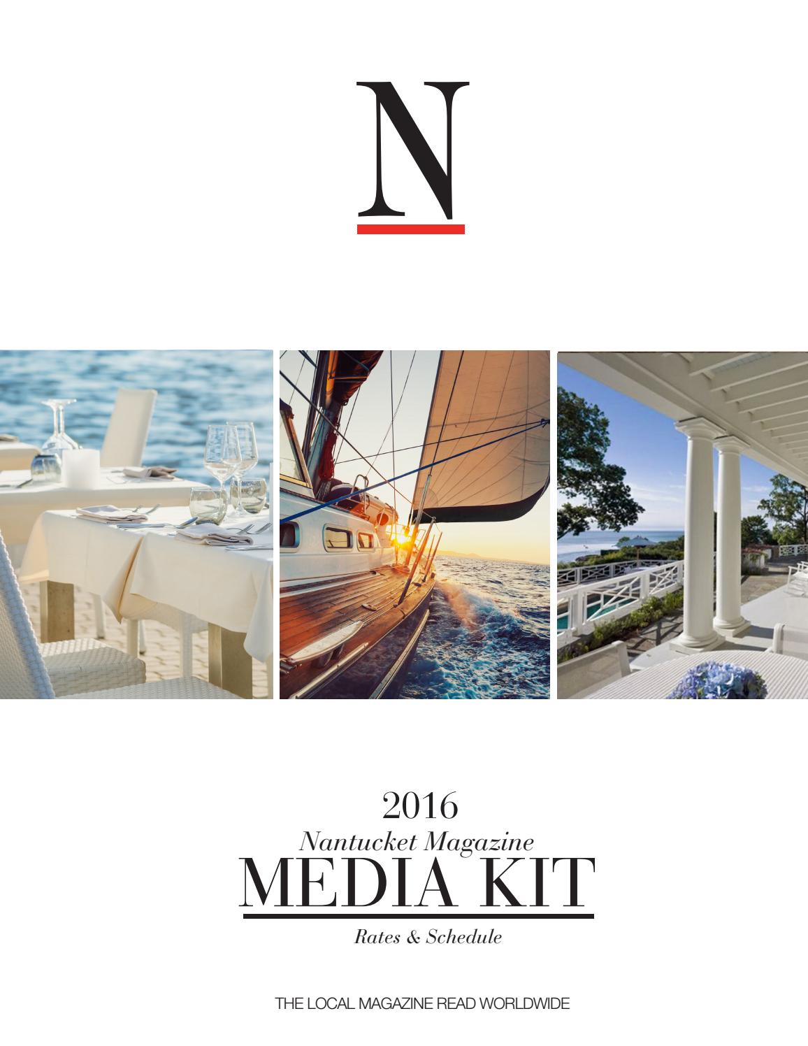 2016 N Magazine Print Media Kit by Nantucket Magazine - Issuu