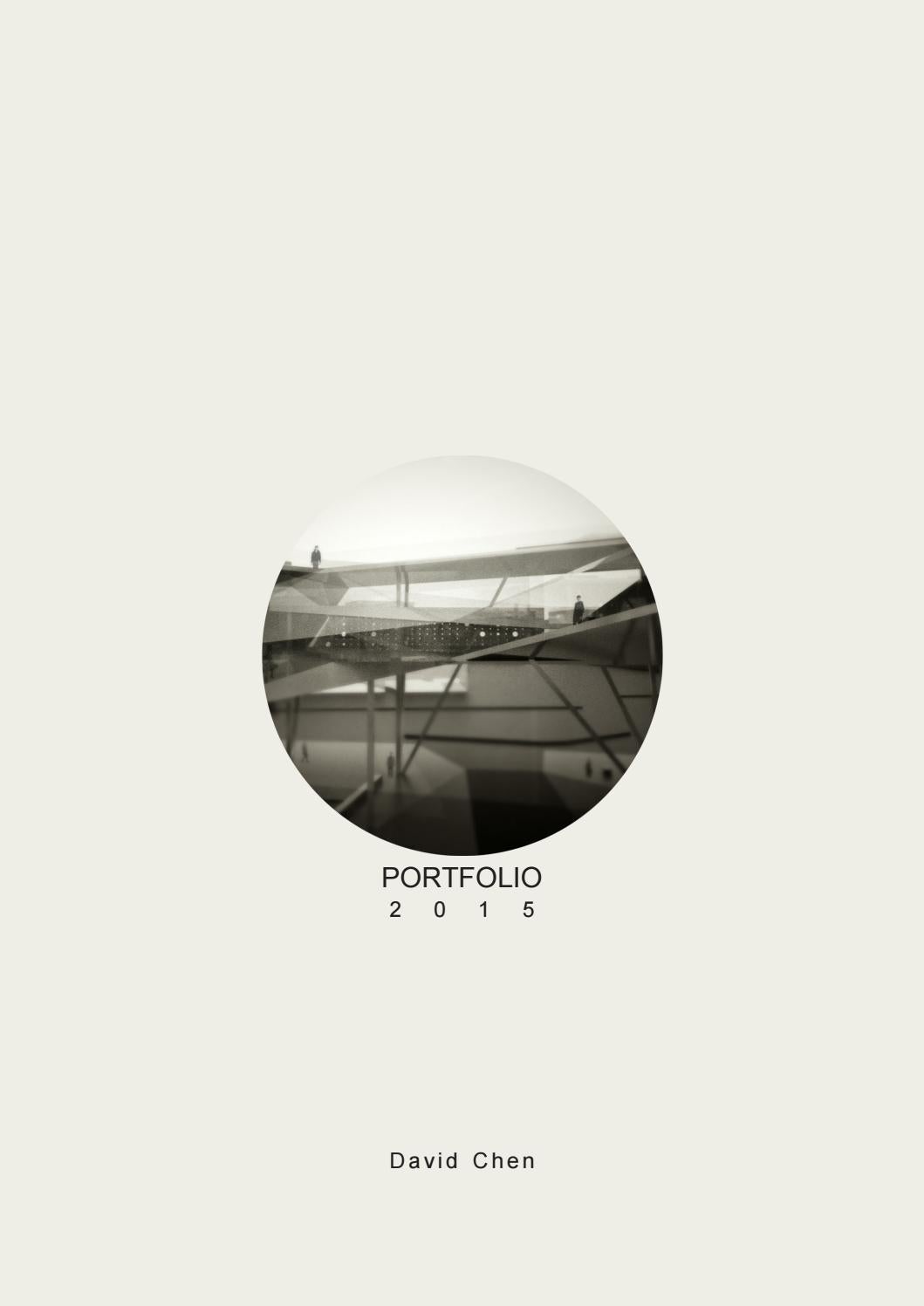 David portfolio 2015 by David Chen - Issuu