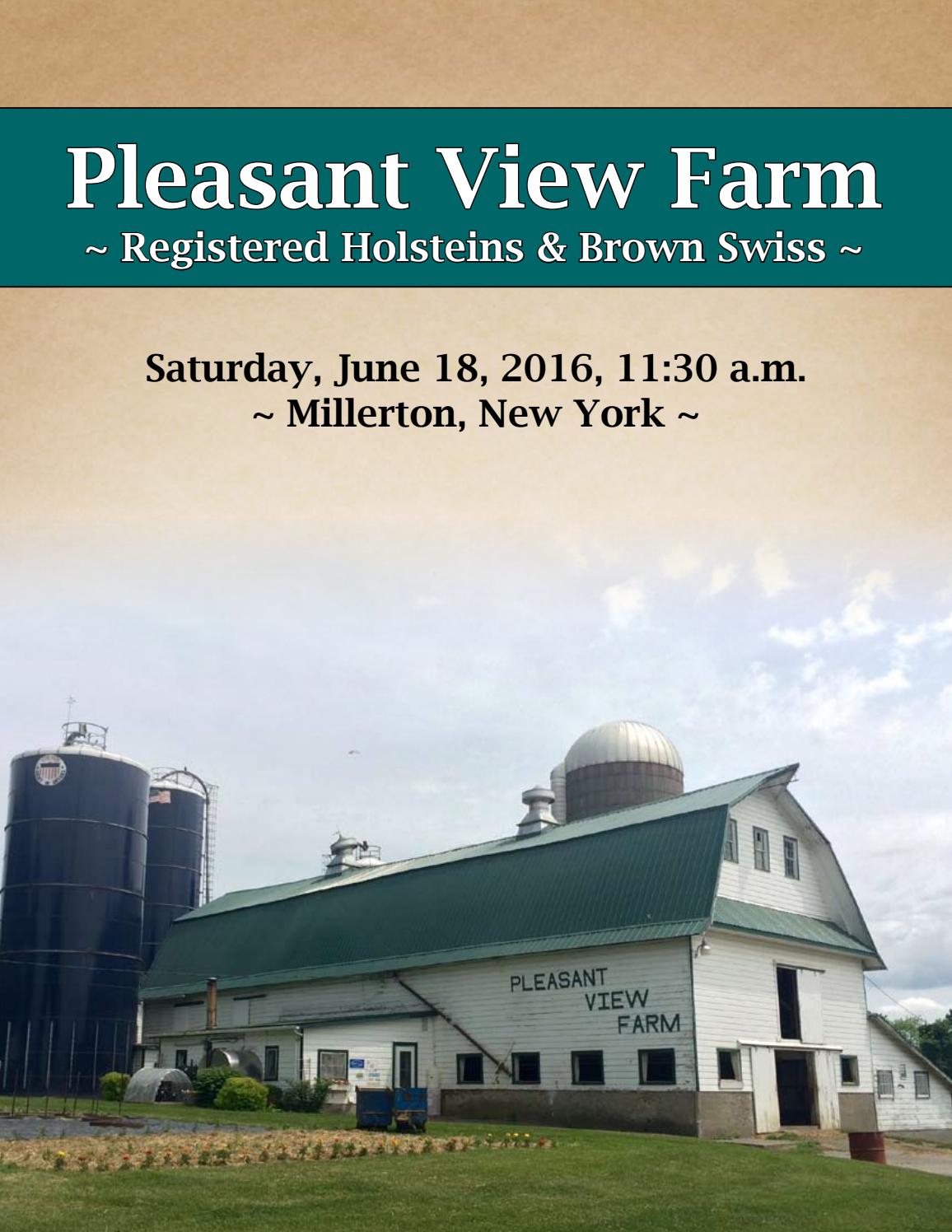 Pleasant View Farm - Reg. Holsteins + Brown Swiss by Tammy Graves - Issuu