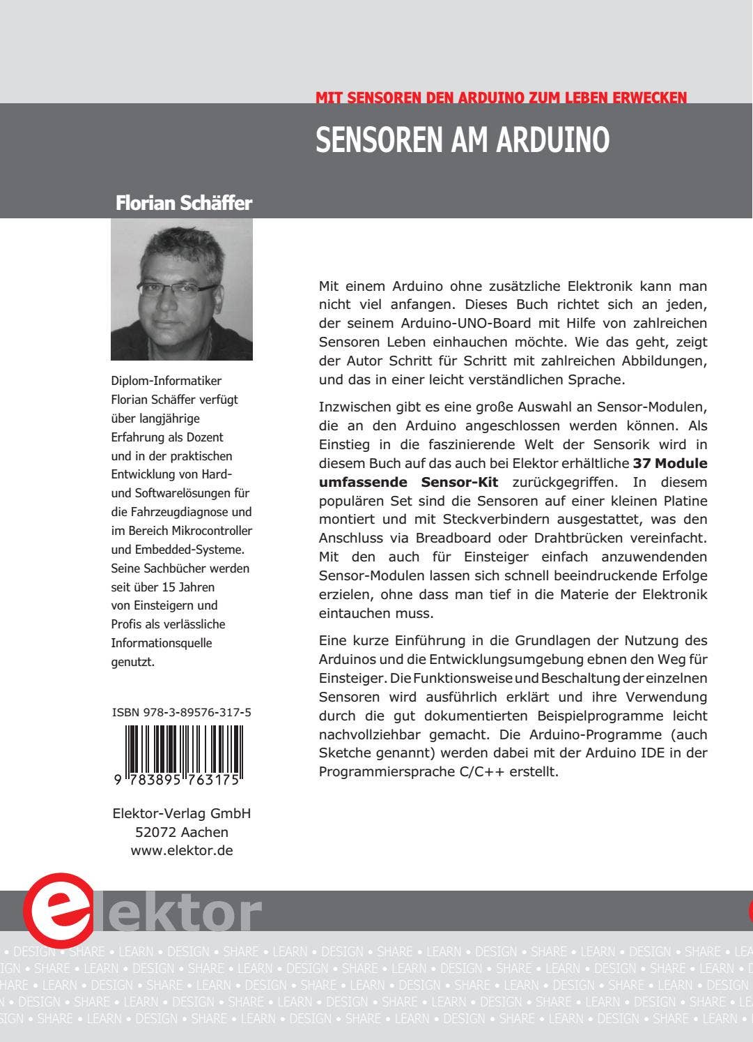 Sensoren am Arduino (Leseprobe) by Elektor - Issuu