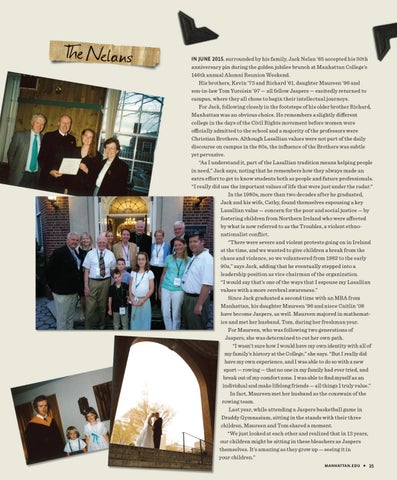 Manhattan College Alumni Magazine Spring 2016 by Manhattan University ...