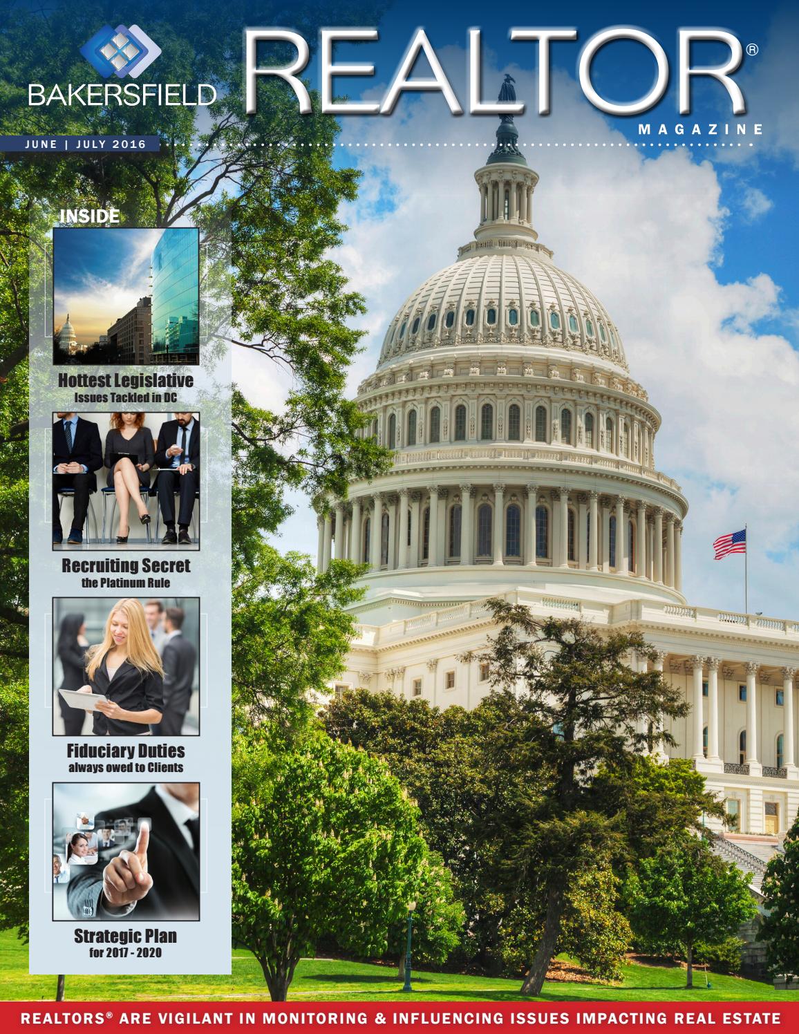 Realtor Magazine June July 2016 by Bakersfield Association of REALTORS ...