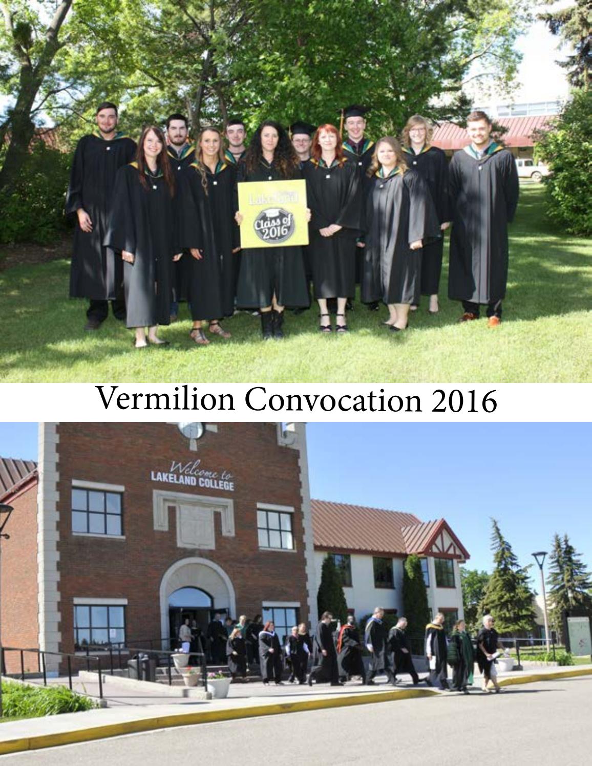 Lakeland College Vermilion Convocation 2016 by Lakeland College Canada ...