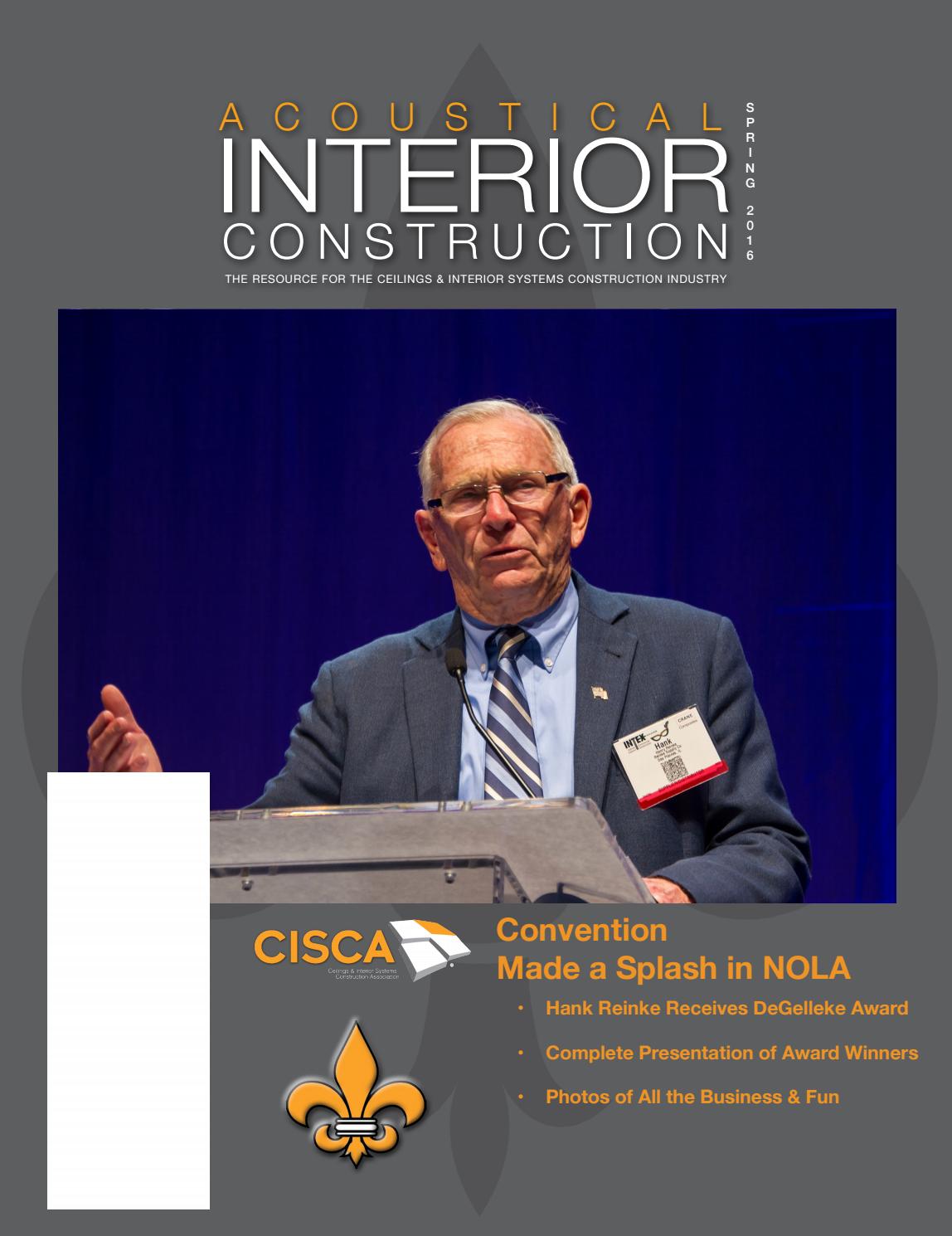 CISCA Spring 2016 issue by Association Publishing Partners - Issuu