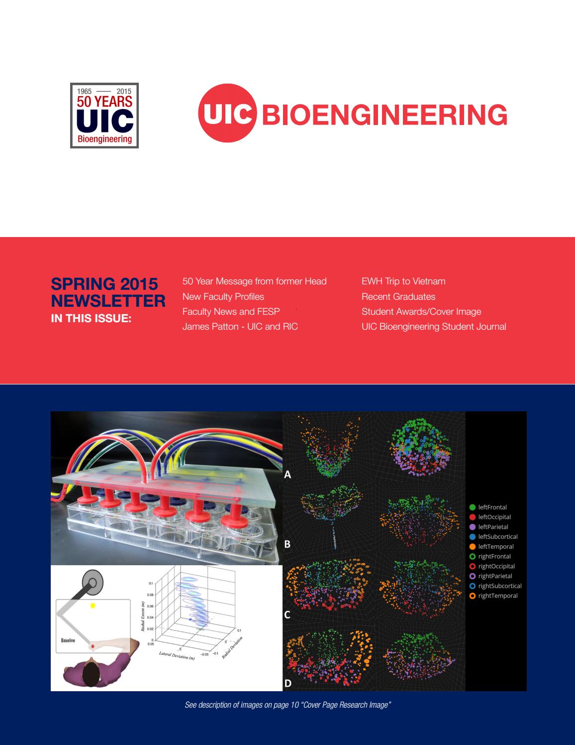 UIC Bioengineering Spring 2015 Newsletter by UIC College of Engineering ...