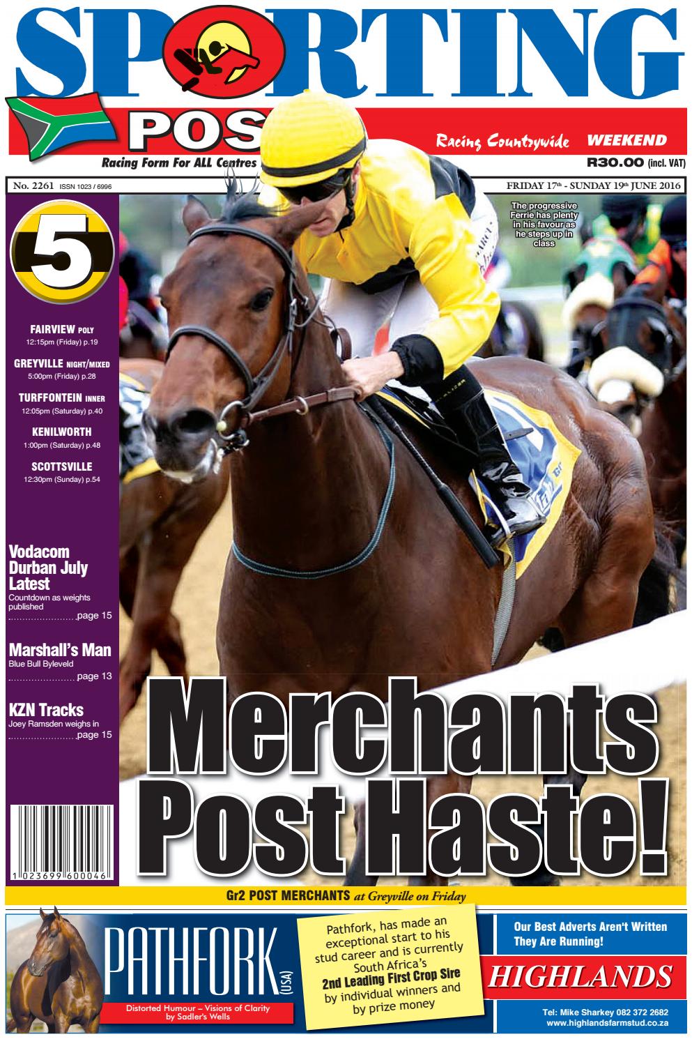 17-19 June #2261 Sporting Post by Sporting Post - Issuu