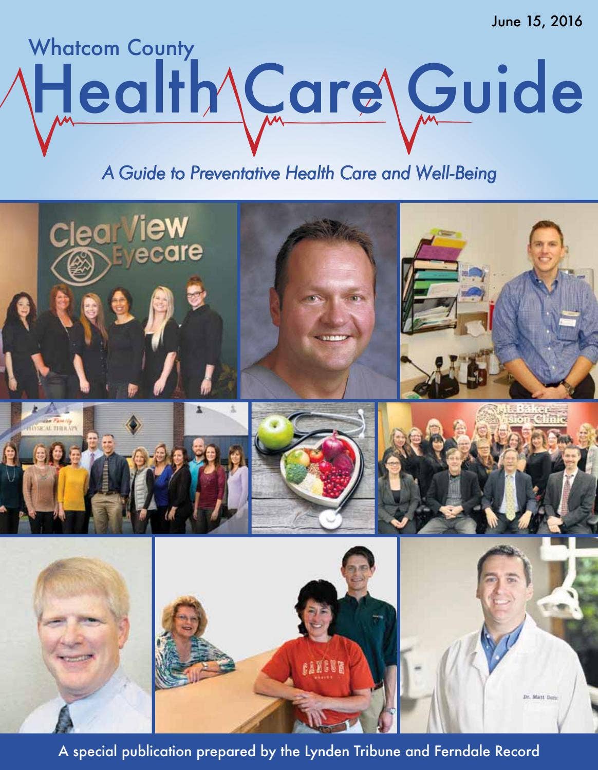 Health Care Guide 2016 by Lynden Tribune & Ferndale Record - Issuu