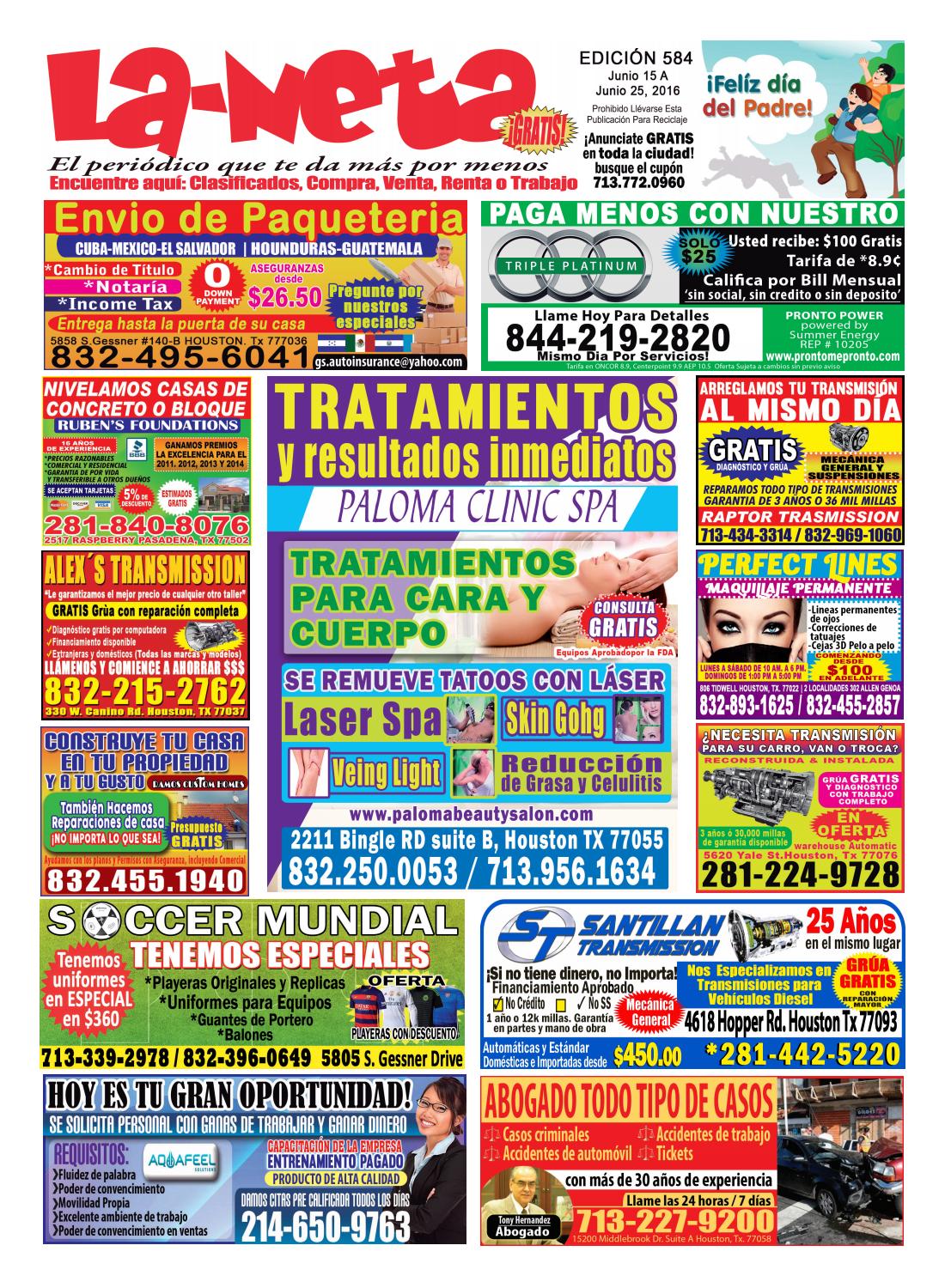 Houston edición 584 by Periodico Hispano La Neta - Issuu