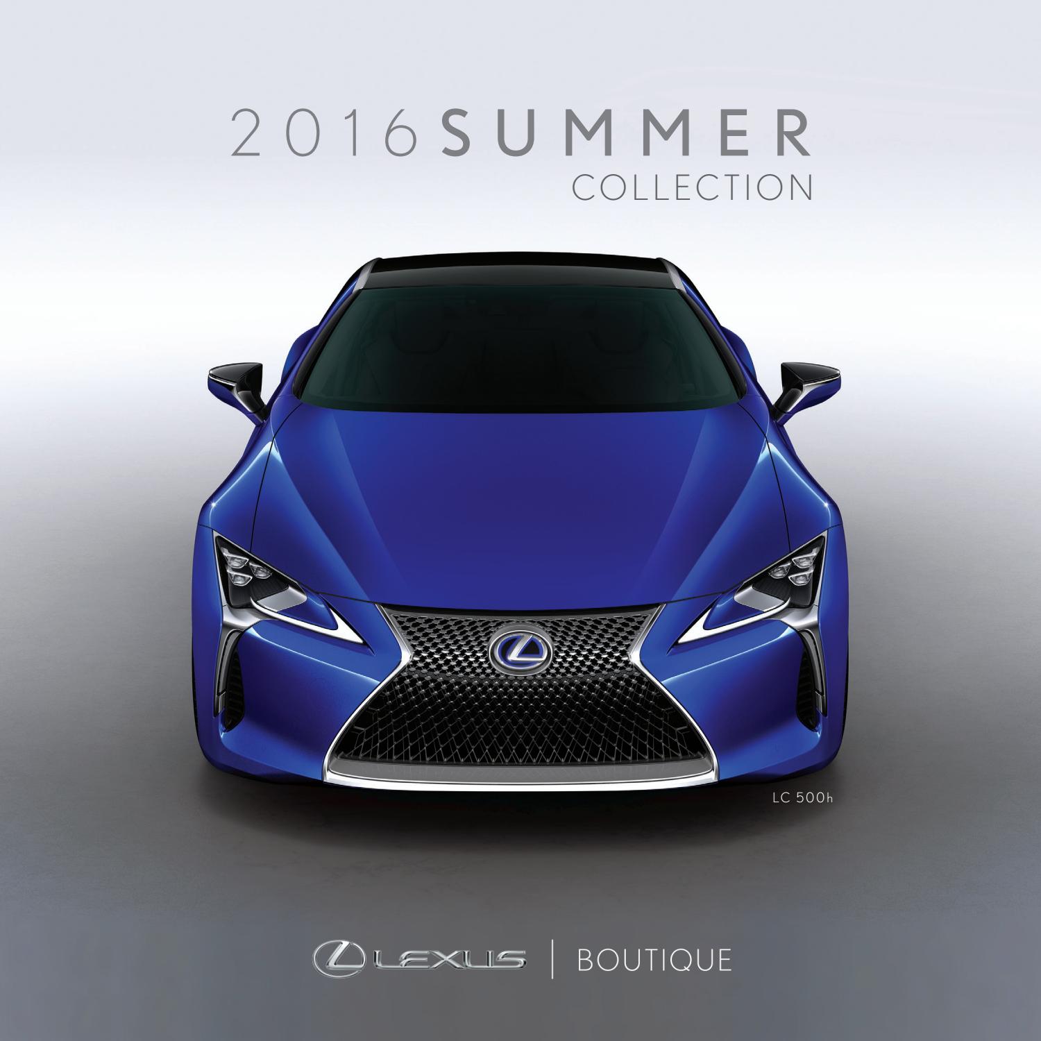 Lexus Spring Summer 2016 by Staples Promotional Products - Issuu