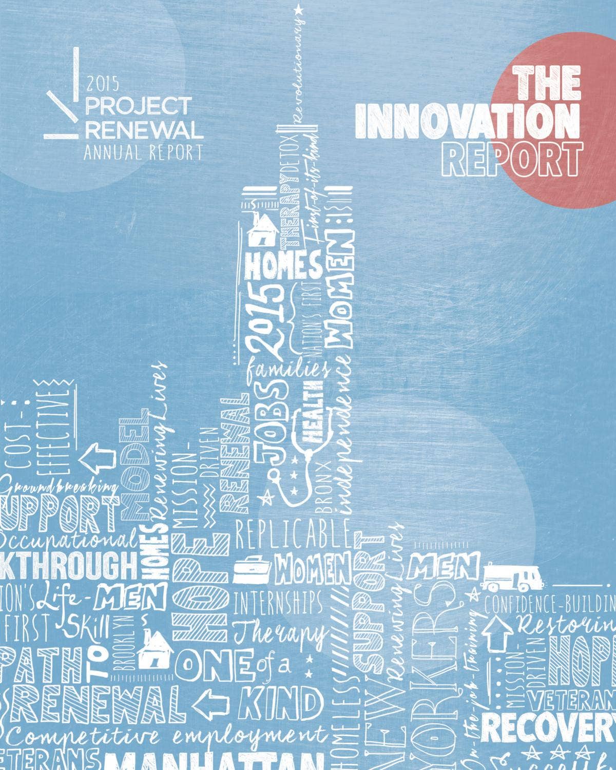 Project Renewal 2015 Annual Report by Project Renewal - Issuu