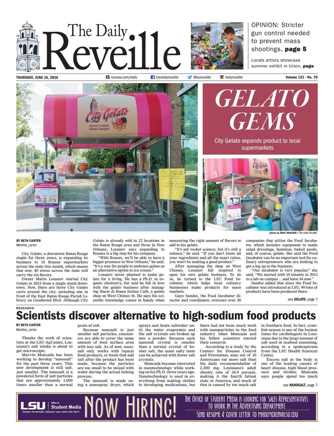 The Daily Reveille 6-16-16 by Reveille - Issuu