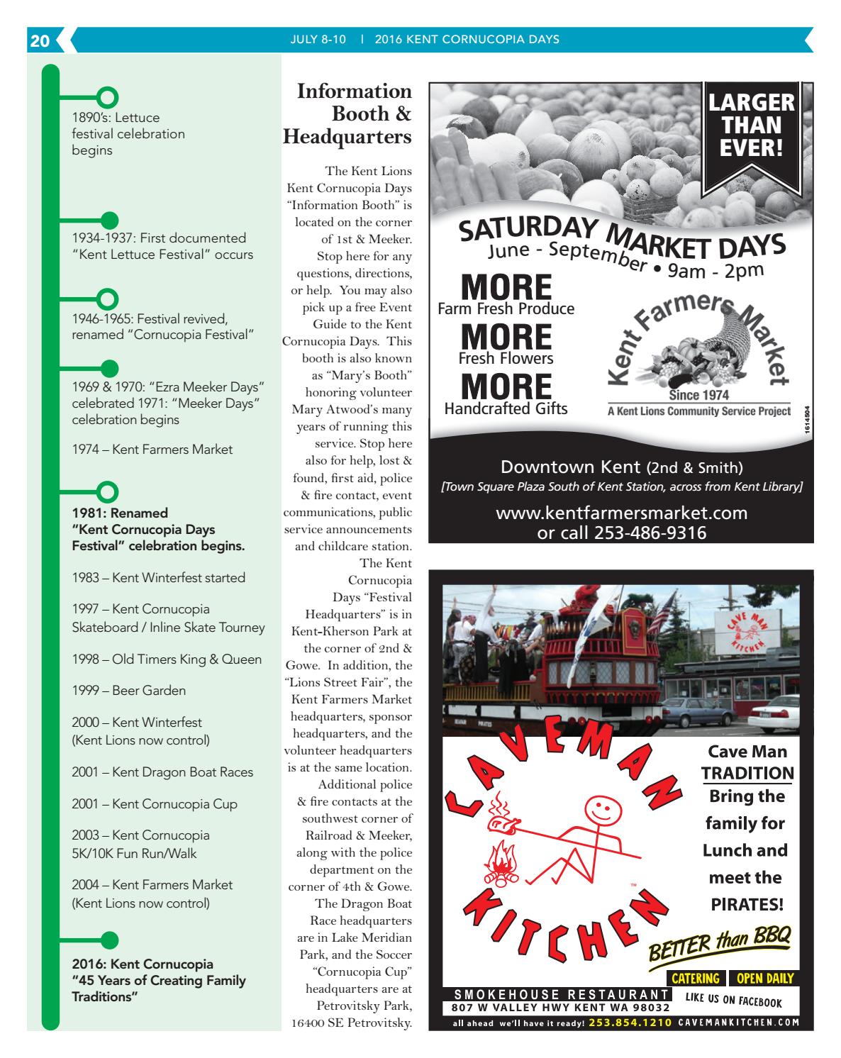 Kent Cornucopia Days Guide - 2016 by Sound Publishing - Issuu