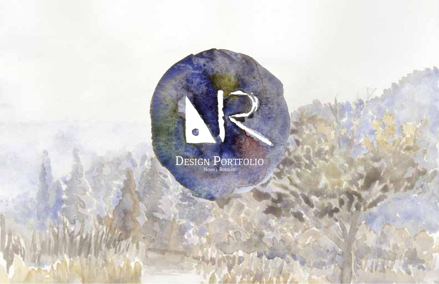 Noah Roesler's Design Portfolio by Noah Roesler - Issuu