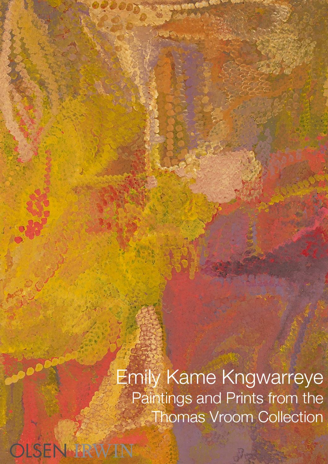 Emily Kame Kngwarreye, Paintings and Prints from the Thomas Vroom ...