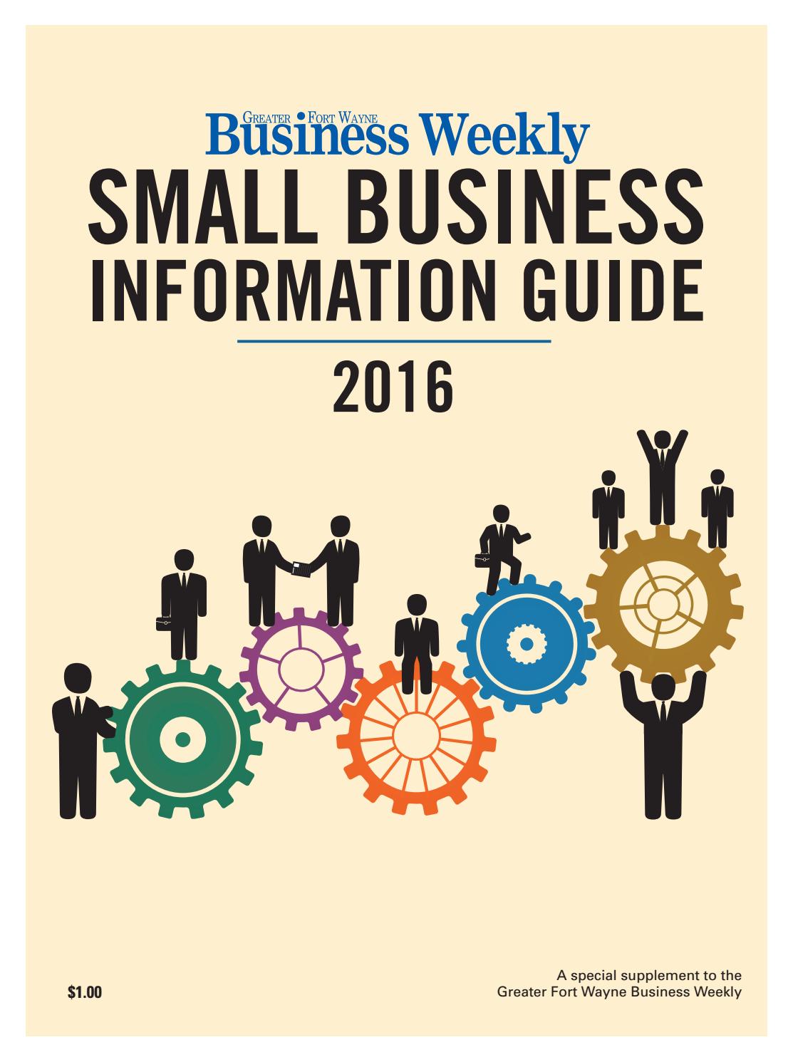 Small Business Information Guide 2016 by KPC Media Group - Issuu